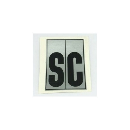 ADESIVO "SC" - Scooter Vintage